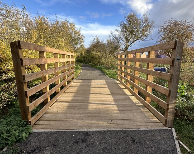 Bridleway Bridge | 7.0kN Load | Timber or Recycled Plastic | Built by Bison