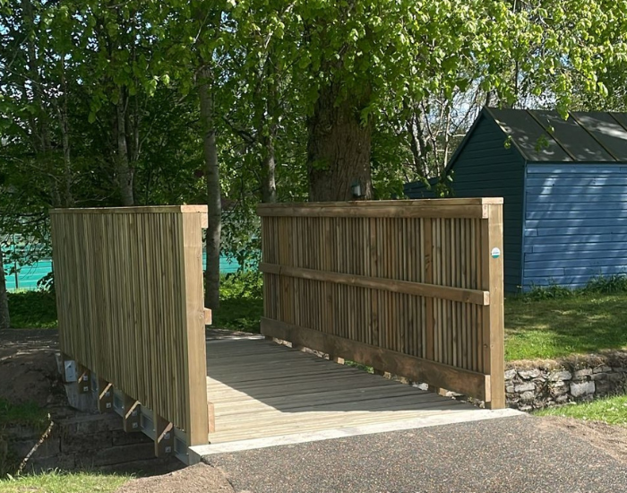 Timber Bridge Kit UK | Steel & Redwood | Spans 3–16m | Built by Bison
