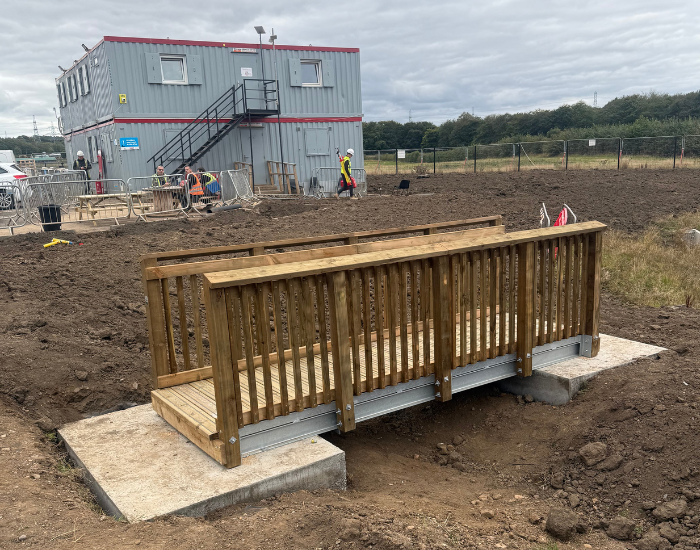 Timber Bridge Kit UK | Steel & Redwood | Spans 3–16m | Built by Bison