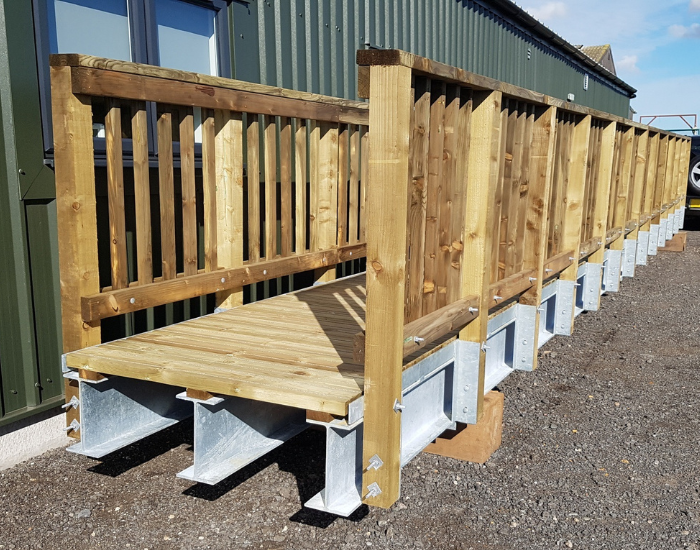 Timber Bridge Kit UK | Steel & Redwood | Spans 3–16m | Built by Bison
