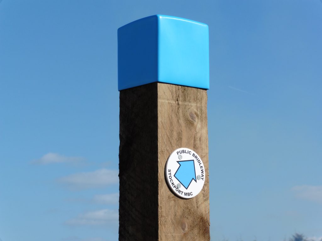 Way-marker Postcaps - BLUE - Built by Bison